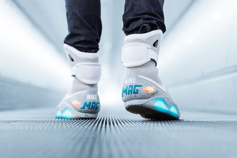 The Nike Air Mag: From pulling strings to a self lacing shoe – The Attic