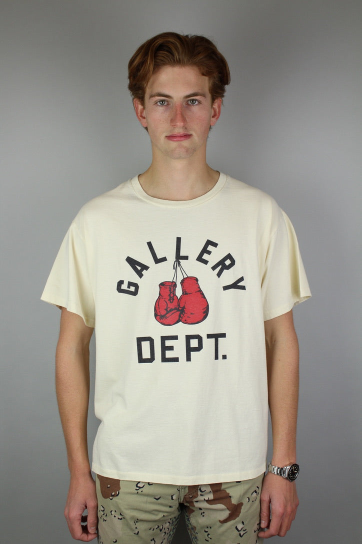 Gallery Dept. Boxing Merch Tee 'Cream' – The Attic