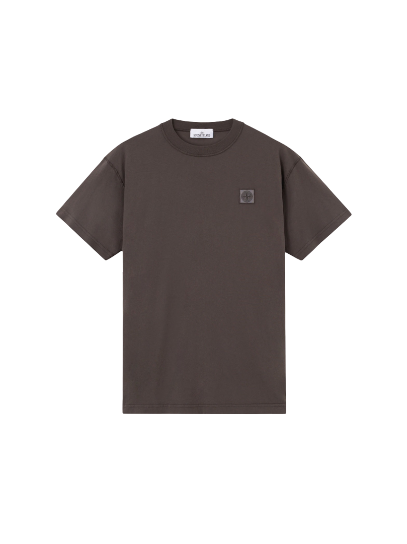 Stone Island SS Compass Logo Ghost T-Shirt 'Charcoal' – The Attic